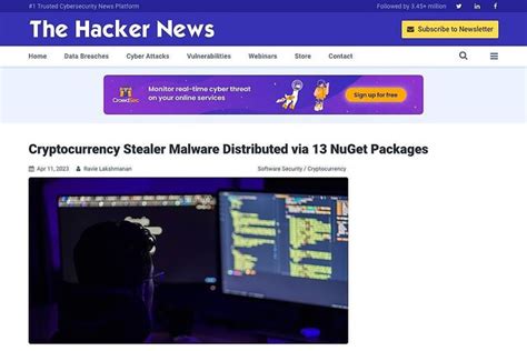Net開発者狙う、nugetパッケージに暗号通貨窃取マルウェア仕込まれる ライブドアニュース