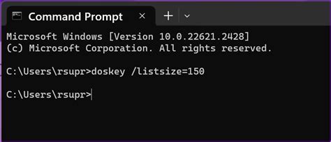Comment Afficher Lhistorique De Linvite De Commande Cmd Sous Windows