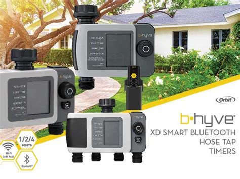 Orbit® B Hyve® Xd Smart Bluetooth Hose Tap Timer Gg Pumps And Electrical