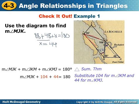 Angle Relationships In Triangles YouTube