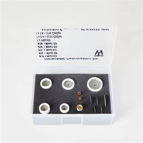 Tigware Teflon Tig Welding Cup Kit Virtually Unbreakable Triple