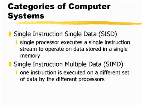 Classification Of Computer System Functions Types