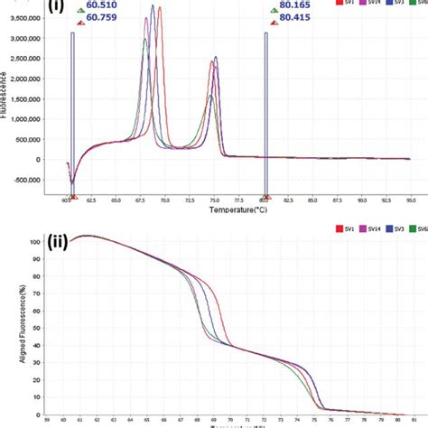 Derivative High Resolution Melt Curves Comparing Individual U Parvum