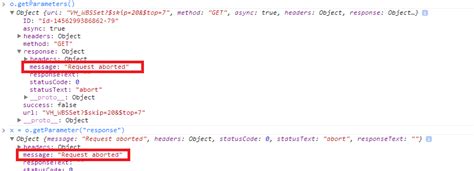 Sporadic Request Aborted Erros In Odata Model Sap Community