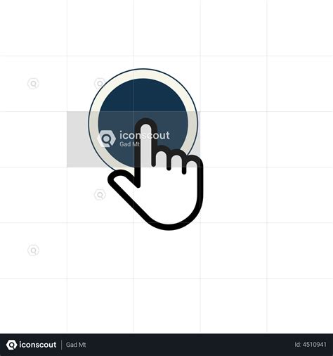hand click pointer cursor animation by gad mt lottiefiles