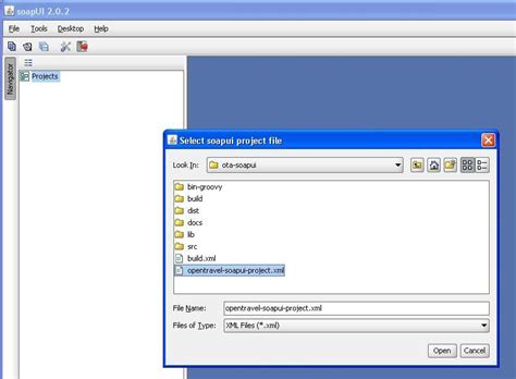 Opentravel Alliance Open Source Software Soapui