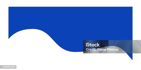 Separator Shape For Website Curve Lines And Wave Divider For Top Or Bottom Page Frame Of Header