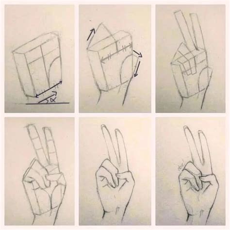 Как нарисовать руки карандашом поэтапно