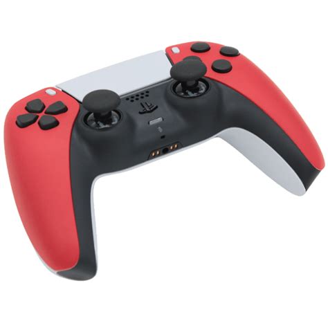 Ps5 Pc Black Red And White Controller