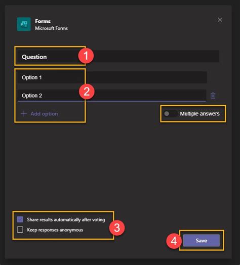 Polls In Microsoft Teams Technology Enhanced Learning Support For Staff