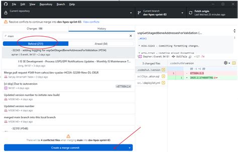 Source Control GitHub Merge In GitHub GitHub Desktop Visual Studio