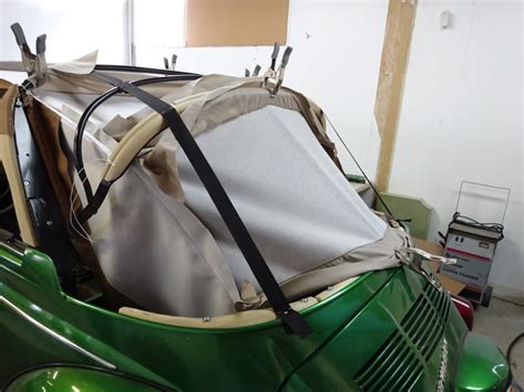 68 Bug Convertible Install
