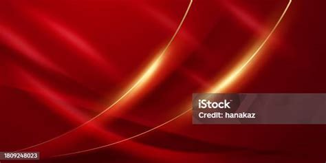 추상적 인 배경 디자인 현대 빨간색과 금색 기하학적 요소 벡터 일러스트 레이 션 0명에 대한 스톡 벡터 아트 및 기타 이미지 0명 3차원 형태 그라데이션 Istock
