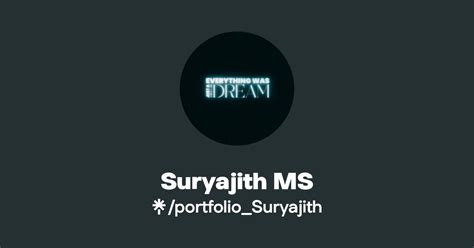 Suryajith Ms Instagram Linktree