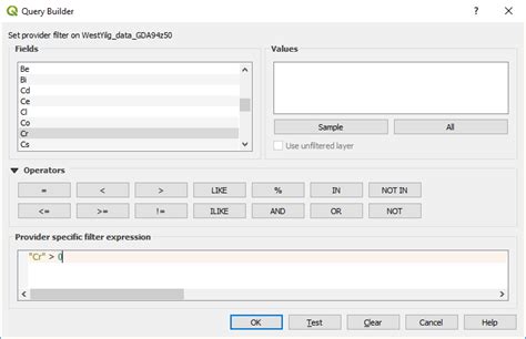 7 1 Importing And Styling Geochemical Assay Points — Qgis In Mineral Exploration 1 1 Documentation