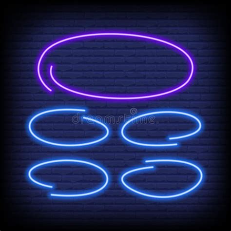 Neon Quiz Game Template Four Options Answers For Knowledge Exam In Babe Tv Show Stock Vector