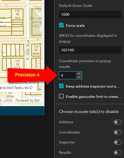 Enhanced Locate Widget 19 8422 Esri Community