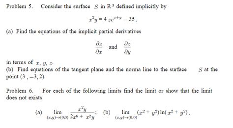 Solved Problem Consider The Surface S In R Defined Chegg