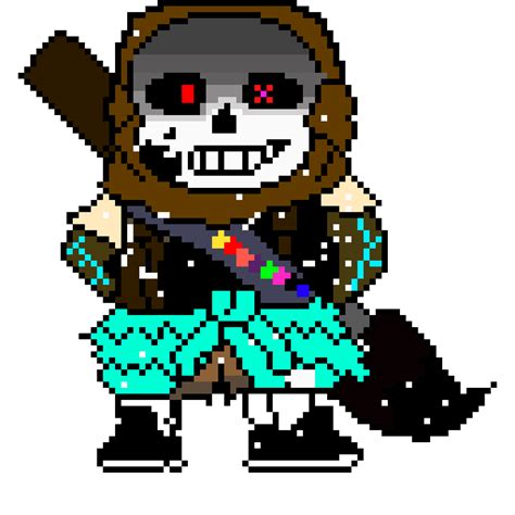 Ink Sans Battle Sprite Pixel Art Maker Vrogue Co
