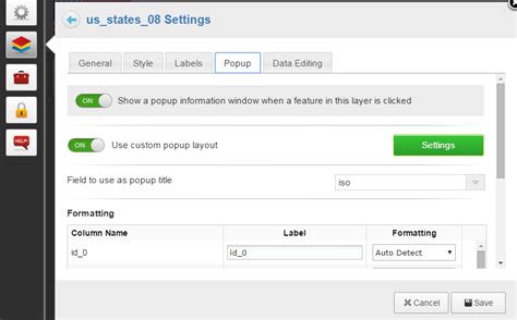 adding pie and bar charts to popups mango help centre