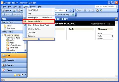 Microsoft Outlook Rules Explained For 3 Versions Techyv Com