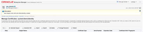 Weblogic And Fusion Middleware Identity Certificate Expiry Behavior And Resolution Syntax