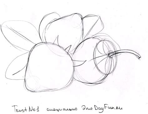 Как нарисовать клубнику карандашом поэтапно 3 Фруктовое искусство Рисовать Рисование дизайнов