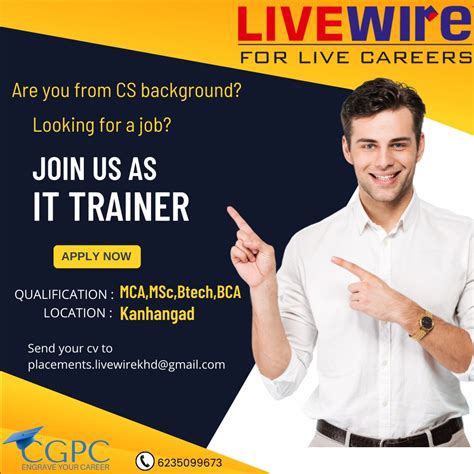We Are Hiring🤩🤩 Vacancy Available Livewire Kanhangad Facebook