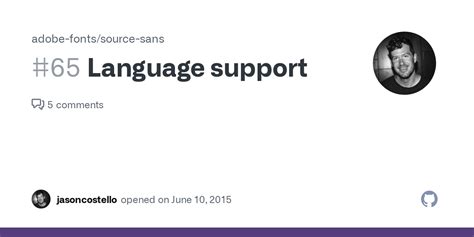 Language Support Issue Adobe Fonts Source Sans Github