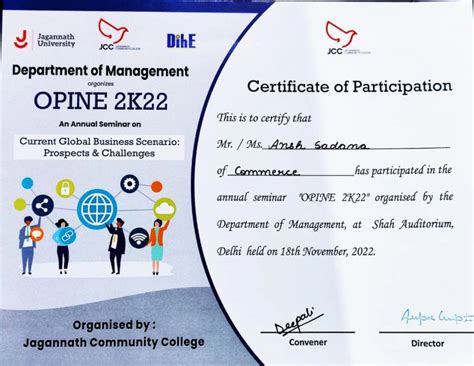 Ansh Sadana On Linkedin Hello Management Opine2k22 Opine2k24 Departmentofmanagement