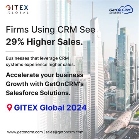 Getoncrm Solutions On Linkedin Gitex2024 Gitexglobal Salesforce Crm Businesstransformation