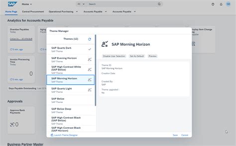 Horizon Themes Now Available With The Sap Launchpa Sap Community