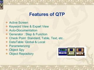 First Qtp Tutorial Ppt