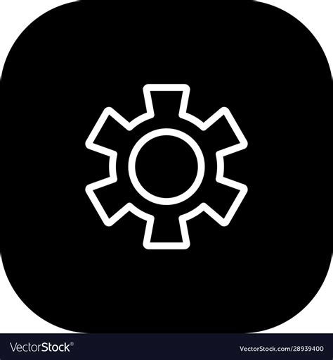 Configure Icon With White Background Royalty Free Vector