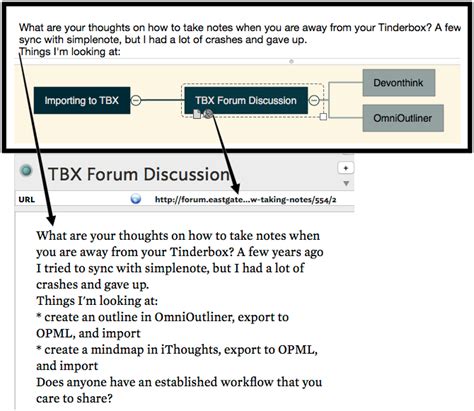 Mobile Workflow Taking Notes Q And A Getting Started With Tinderbox