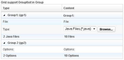 zk component reference data grid group documentation
