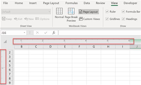 How To Show The Ruler In Excel Automate Excel