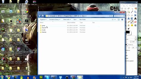 How To Install Brushesscripts In Gimp Youtube