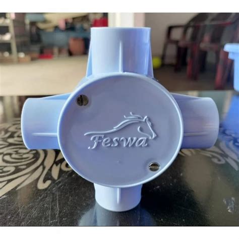 Round 25mm Four Way Open Junction Box At ₹ 12 80 Piece In Coimbatore Id 14193922897