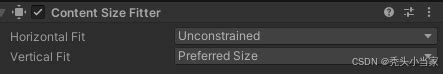 Unity Layoutgroup Content Size Fitter Unity Content Size Fitter Csdn