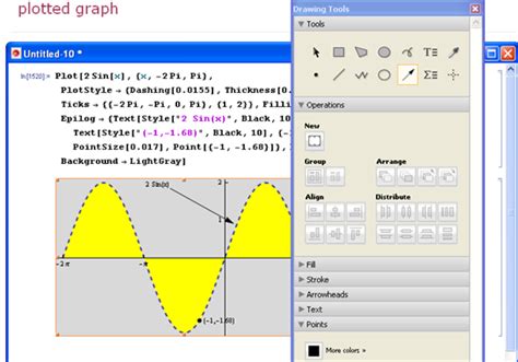 Plotting I Want To Create An Arrow So That My Output Of My Program