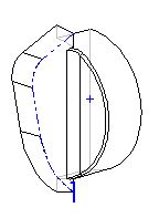 Example Of Variable Radius Fillet SOLIDWORKS Help