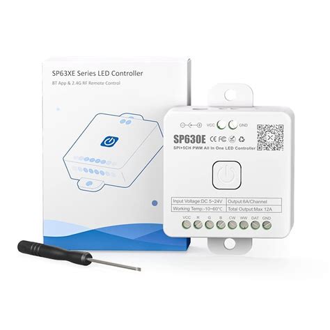Btf Lighting Sp630e 12 In 1 2 4ghz Bluetooth Led Controller Compatible With Ws2812b Sk6812
