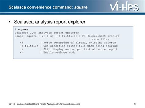 Ppt Automatic Trace Analysis With Scalasca Powerpoint Presentation
