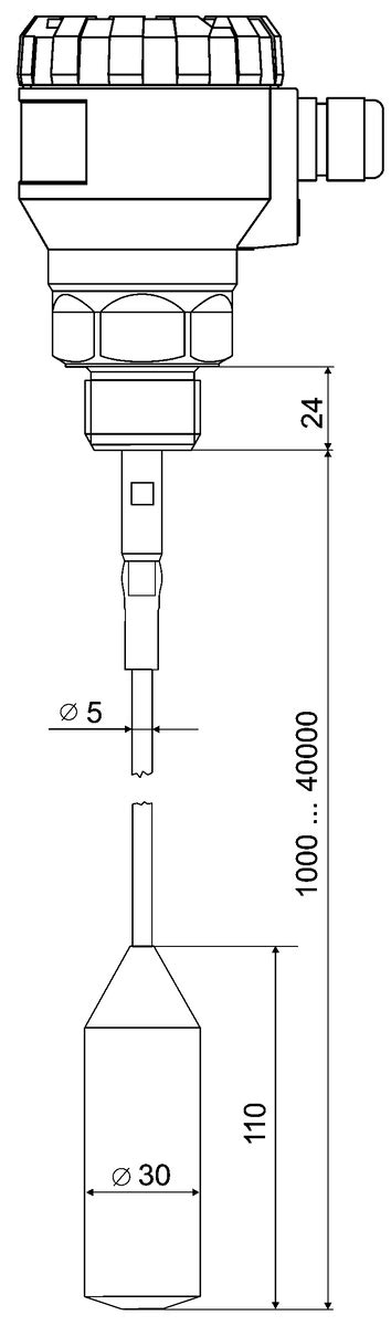 Guided Micropulse Level Indicators Pulsfox® Pmg 20 Afriso Afriso