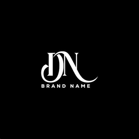 Premium Vector Dn Letter Logo Creative Design With Vector Graphic Dn Simple And Modern Logo