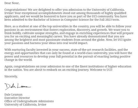 Uci Admission Computerscience Nour S 38 Comments
