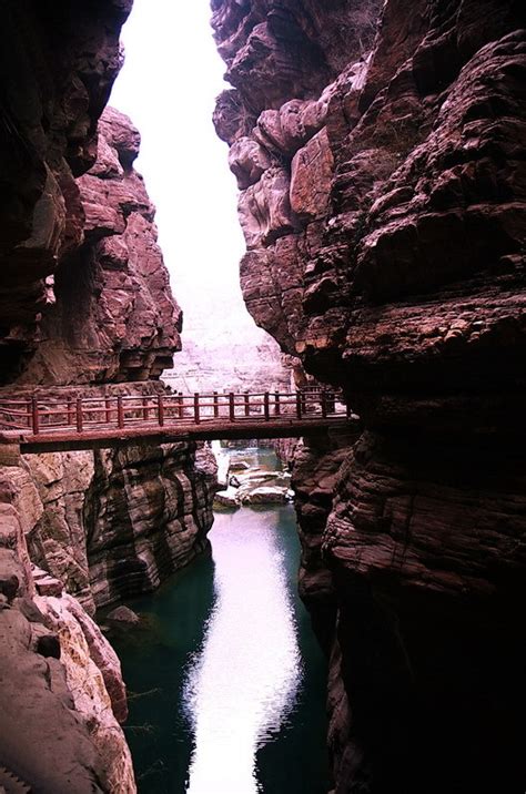 云台山红石峡图册 360百科