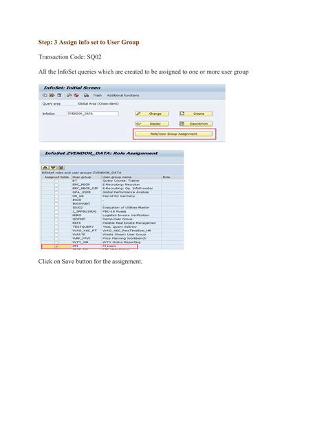 Sap Query Creation And Transcation Code Creation For Sap Query Pdf