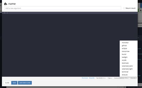 Code Editor Theme Missing UI Builder Backendless Support